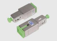 China SC UPC 5dB Single Mode Fiber Optic Attenuator Male to Female 1310nm 1550nm for sale