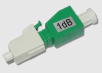 China DWDM System LC/APC Female to Male 15dB Fiber Optic Attenuator 1310nm 1550nm for sale