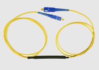 China SC/SC Single Mode 10dB Inline Optical Attenuator Male to Female 1310nm 1550nm for sale