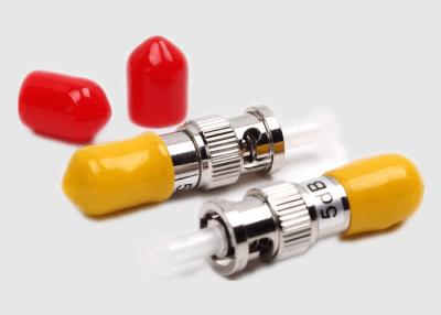 China ST UPC Fixed Fiber Optic Attenuator 10dB Male to Female SM/MM 1310nm 1550nm for sale