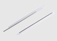 China 60mm Fiber Optic Splice Sleeve Heat Shrink Protector with SS304 Steel Support 2.4mm OD for sale