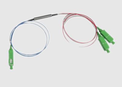 China 3 Ports 980nm 850nm 1x2 Fiber Optic Isolator 1W High Power for Network for sale