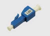 China LC UPC Single Mode Fiber Optic Attenuator Male to Female 1dB 2dB 1310nm 1550nm for sale