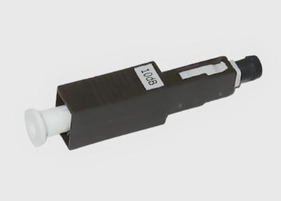 China MU Fiber Optic Attenuator 10dB Male to Female Low Back Reflection UPC for sale