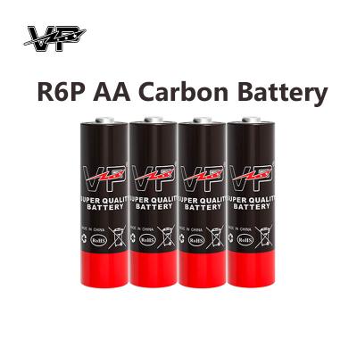 China R6P UM3 1.5 Aa Carbon Zinc Battery Environmental Protection VP AA Primary Battery for sale
