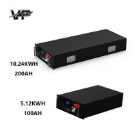 China VP 10.24KWH 200AH Home Lifepo4 Battery Storage High Current ESS With Smart Management for sale