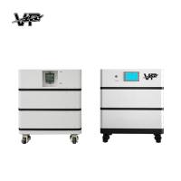 China VP 10.24KWH 204.8V Small High Voltage Battery Power Cabinet Home Energy Storage System for sale