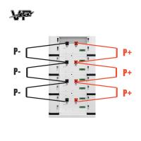 China 307.2V 15.3KWH Home Battery Storage System VP High Voltage Stackable Lithium Battery for sale