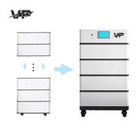 China VP 20.4KWH 409.6V Household Energy Storage System Lithium Battery Pack 4*32S1P for sale