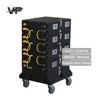China IP20 Home Energy Storage System 51.2V 100AH Renewable Ready Rack Solution for sale