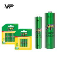 China VP LR03 AAA AM4 Battery Dry Cell 1.5 Volts Alkaline Long Lasting 90Mins for sale