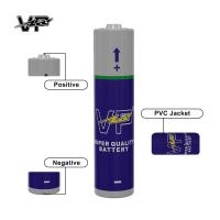 China VP R03 Carbon Zinc Dry Cell UM4 AAA Primary Batteries Single Use 25mins for sale
