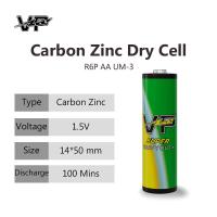 China R6P Super Heavy Duty VP Cell Zinc And Carbon Battery 100Mins AA UM3 1.5V Disposable for sale