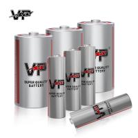 China Anti Corrosion VP Batteries R6P AA UM3 Metal Shell Carbon Zinc Battery  90mins 16g for sale