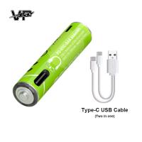China Fast Charging 666mWh USB Lithium Ion Aaa Rechargeable VP Batteries AAA Li Ion Cell for sale