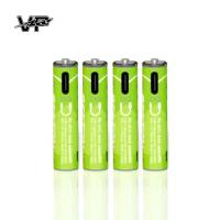 China Fast Charging 666mWh USB Lithium Ion Aaa Rechargeable VP Batteries AAA Li Ion Cell for sale