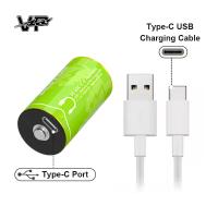 China 7400mWh C Size VP Stable 1.5V Lithium Ion Battery With USB-C Charge Port for sale