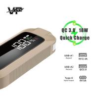 China 3000A 12000mAh VP Car Emergency Start Power Supply Car Power Bank USB Quick Charging for sale