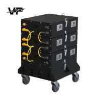 China VP 100Ah LiFePO4 Battery Box Lithium Solar Energy Storage Batteries Foot Type for sale