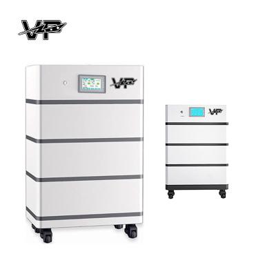 China 15.3KWH VP High Voltage ESS Energy Storage 307.2V Stackable Hybrid Solar System Complete Kit for sale