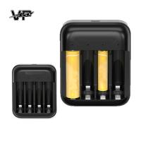 China VP M7032 4 Slot Smart AA and AAA Li ion Battery Charger with Charging Indicator for sale