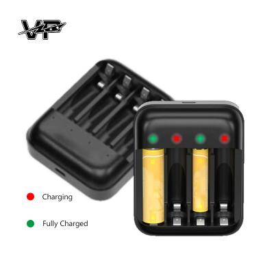 China VP M7032 4 Slot Smart AA and AAA Li ion Battery Charger with Charging Indicator for sale