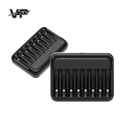China 8PCS 1.5V AA AAA Rechargeable VP Li Ion Battery Smart Charger Professional Universal for sale