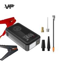 China 12V Portable 16000mAh Air Pump VP Car Battery Jump Starter Tire Inflator Air Compressor for sale