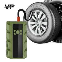 China 4000A Peak Current USB Emergency Jump Starter VP Batteries With Air Compressor for sale