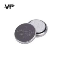China VP CR1025 3V lithium button cell Car Remote Control Coin Cell Long Storage for sale