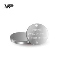 China Lithium Cell CR1220 3V VP Button Battery For Watches Remote Controls CE Certified for sale