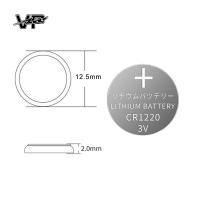 China Lithium Cell CR1220 3V VP Button Battery For Watches Remote Controls CE Certified for sale