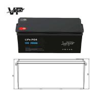 China VP 12V 200AH Rechargeable Lithium Ion Lifepo4 Battery Pack for Home Energy Storage System for sale