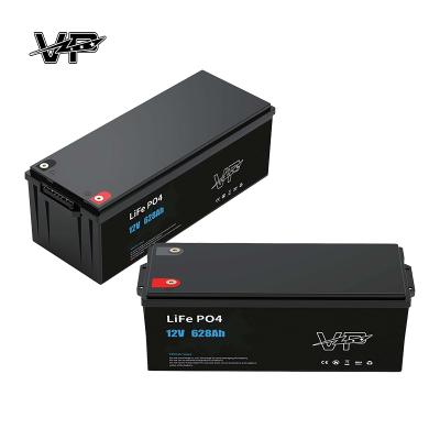 China 12V 628AH Large Capacity Lithium Iron Phosphate Cell 6000 Cycles VP Lead Acid Battery Pack for sale