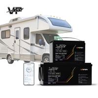 China 12.8V 100Ah Lead to Lithium 4000 Cycles LiFePO4 VP Solar Power and Backup Battery For RV for sale