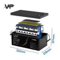 China Deep Cycle Lead to Lithium 12V 300Ah UPS VP Home Energy Storage Battery LiFePO4 Pack for sale