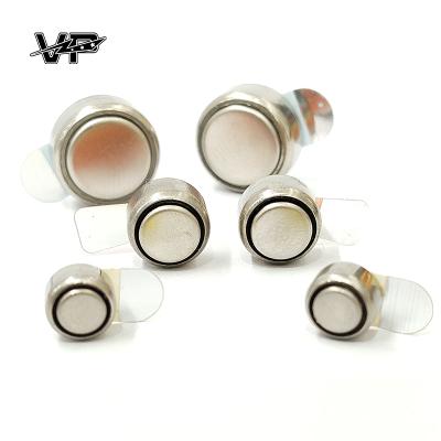 China 130mah AG13 LR44 VP Leakproof Alkaline Button Cell Battery with CE ROHS MSDS for sale