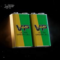 China Customized Brand 6F22 VP Carbon Zinc Battery 9V 006P Stable Power for Daily Use for sale