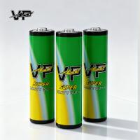 China VP Double AA Carbon Zinc Battery R6P UM3 Disposable Cell Adhesive Aluminum Foil for sale