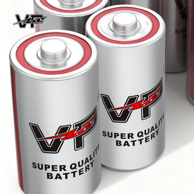 China R20S 300Mins SUM1 VP D Size Carbon Zinc Battery High Performance for sale