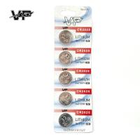 China CR 2025 155mHA Lithium Manganese Dioxide Button Battery VP Coin Cell 5 Count for sale
