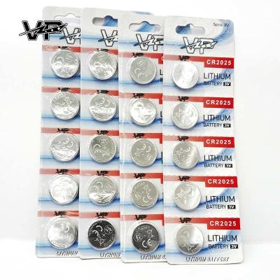China CR 2330 VP 3V 265mHA Primary Coin Lithium Button Battery with 10 Year Shelf Life for sale