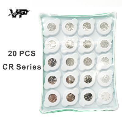 China 3V VP Lithium Button Battery CR 2430 295mHA for Electronic Scale for sale