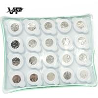 China Li-MnO2 Button Cell CR2450 VP Lithium Manganese Dioxide Battery 570mHA 20PCS for sale
