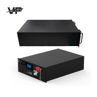 China VP Modular 100AH 48V Solar LiFePO4 Battery Stackable Rack-Mount Solar Storage for OEM for sale