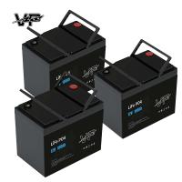 China VP Lithium 12V 100Ah Energy Storage System Bluetooth LiFePO4 Battery for sale