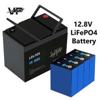 China VP Lithium 12V 100Ah Energy Storage System Bluetooth LiFePO4 Battery for sale
