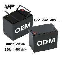 China Rechargeable LiFePO4 Battery Pack 12V 12.8V 100Ah Energy Storage System for sale