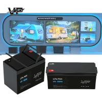 China Waterproof IP54 Energy Storage System 12V 200AH VP LiFePO4 Lithium Battery for sale