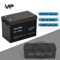 China 12V Battery Pack Rechargeable 314AH Lithium VP Energy Storage System for sale